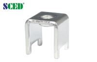 China M5 High Current Terminal Block Accessories 80A PCB Mount Brass Copper Tin Plated 10.0x10.5mm for sale
