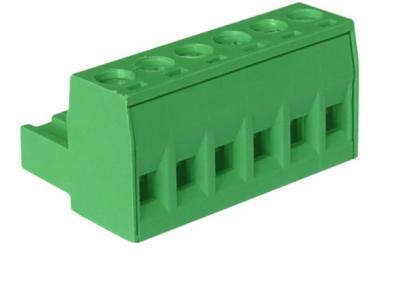 China OEM ODM Electrical Terminal Blocks M3 Screw 300V 18A Female Parts for sale