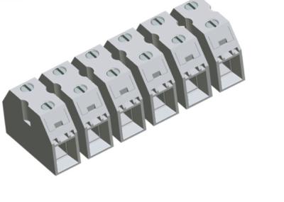 中国 ターミナル ブロック ピッチ 13.5mm の銅を通した 2-16 ポーランド人の 50A フィード 販売のため