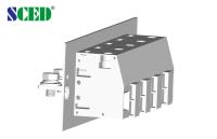 China Feed Through Panel Terminal Blocks 600V 150A Electrical Wire Connectors PA66 V0 for sale