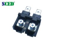 China 600V 160A Through Panel Terminal Block 2-Pin PCB Connector 32.0mm Pitch High Current for sale
