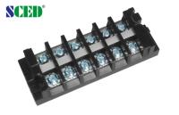 China 600V 30A Panel Mount Electrical Terminal Block 12.00mm Pitch PC V-0 for sale