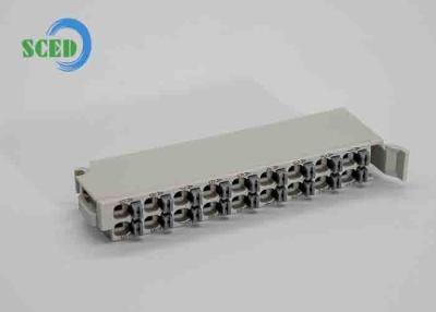 China Female Pluggable Terminal Block Connector 7.6mm Pitch 150V 8A 2*9 Poles PA66 for sale