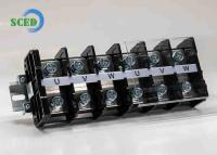 China PCB Barrier Terminal Block 32.0mm 175A High Current PC M8 Right Angle for sale