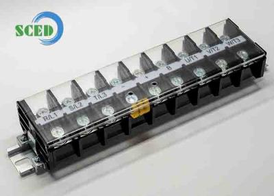 中国 高電流ターミナルブロックコネクタ 27.00mm 600V 150A 60mm2 任意のポール 販売のため