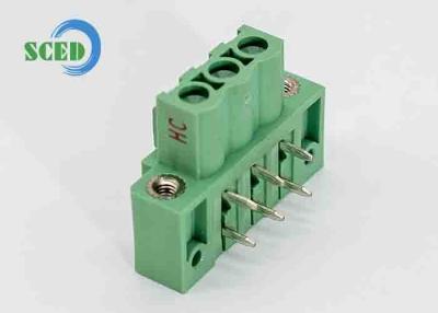 Chine Plug-in Terminal Bloc Plug Femme prises 5.08mm 2-20P 300V 18A borne en cuivre à vendre