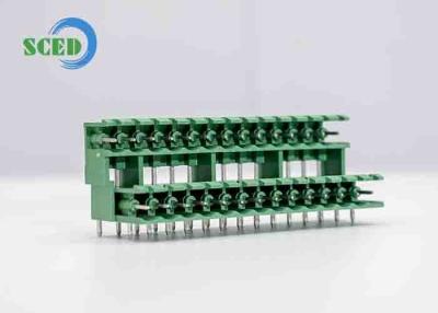 Chine Bloc de borne branchable 5.08 mm 300V 18A 2-24P encastrable à vendre