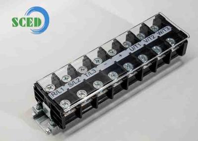 中国 600V 101A 黒 2-20AWG PCB 高電流端末ブロック サーバーサイト 販売のため