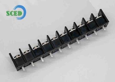 China Automatische besturing barrière terminal blok zwaar vermogen 11.00mm 2-22P M4 staal schroef Te koop