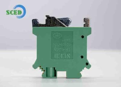 China Lightweight and Sturdy Din Rail Terminal Blocks 0.7kg Weight for Secure Connections for sale