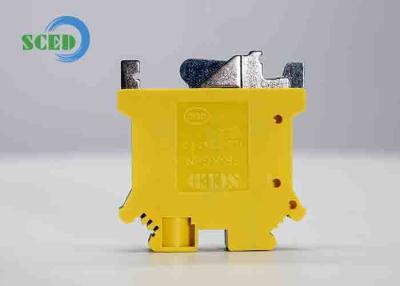 China Lightweight and Sturdy Din Rail Terminal Blocks 0.7kg Weight for Secure Connections for sale
