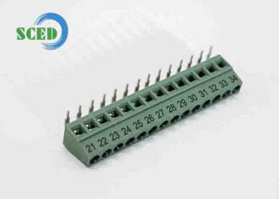 China Long-Lasting Connections with 10A Current Gold Flash Terminal Connect Block for sale