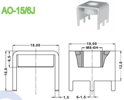 China 10 Lbf.in Torque M4 Electrical Wire Connector for Secure Connections in Industrial Settings for sale
