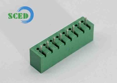 China 18A Current Rating Pluggable Terminal Block with PA66 Insulation and UL94 V-0 Certification for sale