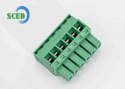 China 12-24 AWG Pluggable Terminal Block with Rated Surge Voltage and High Insulation Resistance for PCB Connectivity for sale