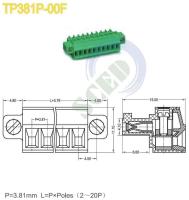 China Phosphor Bronze Terminal Pluggable Interfaces Engineered for PCB Applications Providing Stable Electrical Performance for sale