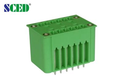 Cina Passo maschio 3.81mm/300V 8A/2*2P-20*2P, blocchetto terminali Pluggable dell'intestazione degli incavi in vendita