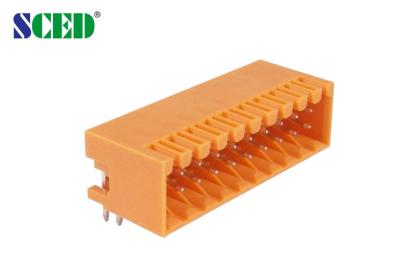 Cina Incavi maschii 150V 8A 2*2P - del blocchetto terminali dell'intestazione Pluggable del passo 3.50mm blocchetto terminali alimentabile 24*2P in vendita