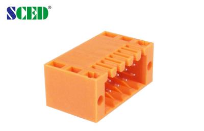 Cina Incavi maschii 150V 8A 2*2P - 22*2P blocchetto terminali alimentabile dell'intestazione Pluggable del blocchetto terminali del passo 3.50mm in vendita