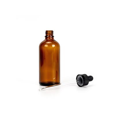 China Child Resistant Glass Dropper Bottle for Essential Oil Packaging Custom 15ml 30ml 50ml 100ml Serum Bottle with Dropper for sale