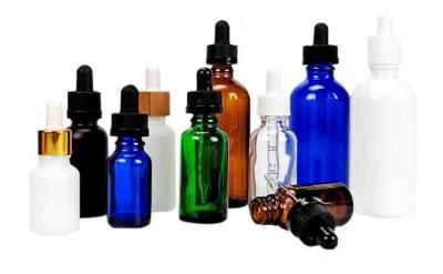 China Customized Dropper Bottle for Essential Oil 15ml 30ml 50ml Child Resistant Serum Glass Bottle for sale