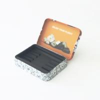 China Hinged Slide Various Sizes Tin Box For Multiple Joint Prerolls Child Resistant Design for sale