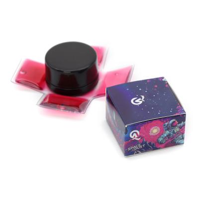 China 3ml 5ml 7ml 9ml Small Dab Live Rosin Hash Glass Packaging Concentrate Oil Jar with Chill Pack Gel Cold Pack Ice Packs Paper Box for sale