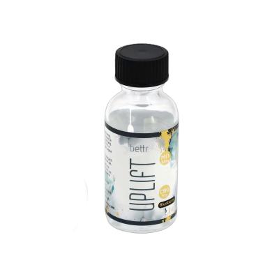 China Custom Label Cosmetic Skincare Packaging 30ml Concentrate Serum Oil Glass Bottle for sale