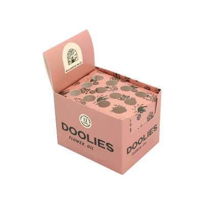 China Custom Cardboard Display Box Printed Pop Top Tube Plastic Counter Paper Packaging Display Boxes for Retail Pre Roll Store for sale
