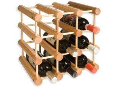 Cina Scaffale di legno del vino/banchi di mostra di legno/portabottiglie uniche del vino in vendita