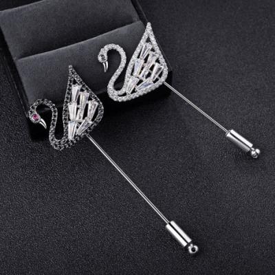 China wedding swans crystal necklace crystal earring crystal brooch for sale