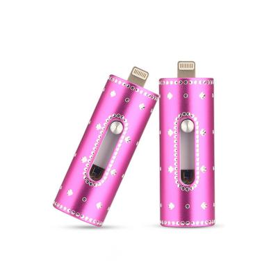 China 3 in 1  OTG USB Flash Drives 8GB-16GB-32GB-64GB Pendrive Memory Stick pen drive for iPhone 6S 6 5s Android PC for sale