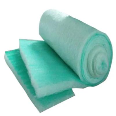 China Verf-stop glasvezel media rollen gebruikt in spray booth ventilatie Te koop