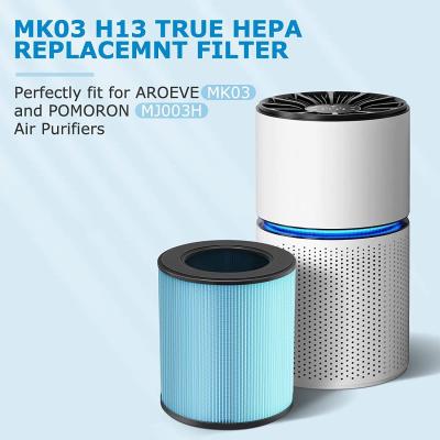 China Filtro de ar HEPA de alta eficiência 4-em-1 compatível com o filtro de ar AROEVE MK03 à venda