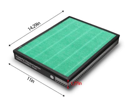 Cina Honeycomb Carbon Attivo vero filtro HEPA adatto per Coway 400 filtro purificatore d'aria in vendita