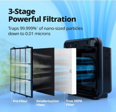 Cina H13 Filtro di sostituzione Hepa vero compatibile con il depuratore d'aria Coway AP-1512HH in vendita