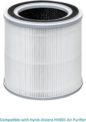 China Compatibel met Hynik Alviera HH001 luchtreiniger Filters 2-IN-1 luchtreinigend stof VOC's geurverwijdering Te koop