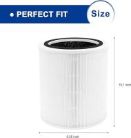 China Customization Cylindrical Hepa Filter For LEVOIT Core 400S Air Purifier for sale