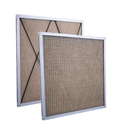 Cina Fiberglass High Temperature Resistance Panel Air Filters For Industrial Ventilation in vendita