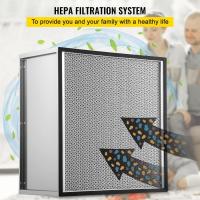 China Filter Replacement For AC Filter HEPA Pleated Air Filter Replacement With Galvanized Frame for sale
