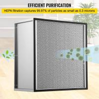 China Filter Replacement For AC Filter HEPA Pleated Air Filter Replacement With Galvanized Frame for sale