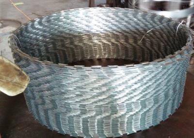 Cina il diametro della bobina di 450mm ha galvanizzato il filo spinato del rasoio/il cavo del rasoio acciaio inossidabile in vendita