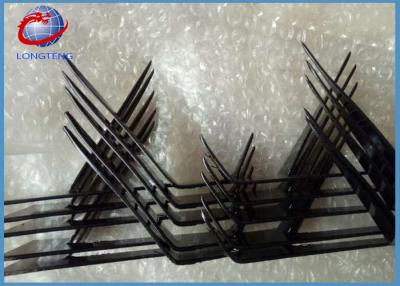 China Middle Size Powder Coated Wall Security Spikes / 1.25m Anti Climb Spikes for sale