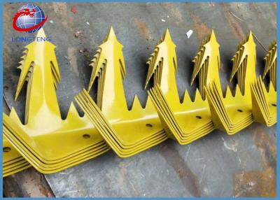 China Anti Climb Security Spikes For Walls And Fences Customized Length for sale