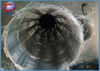 Cina Diametro di cavo rivestito della concertina 2.5-3.0mm del cavo del rasoio del filo spinato del rasoio dell'alto zinco in vendita