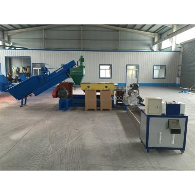 Cina Produttori di materiali da costruzione Macchine estrustorie per la fabbricazione di granuli di rifiuti di plastica PP PE in vendita