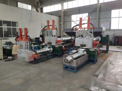 Cina Produttori di materiali da costruzione Macchine estrustorie per la fabbricazione di granuli di rifiuti di plastica PP PE in vendita