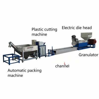 Cina Produttori di materiali da costruzione Macchine estrustorie per la fabbricazione di granuli di rifiuti di plastica PP PE in vendita