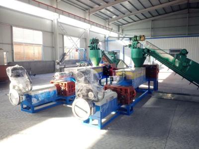 中国 22kw プラスチックのペレット化機械 PP PE PVC PPR 原材料粒化システム 販売のため