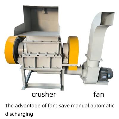 Cina 65Mn2Si Blades Material PET Bottle Crushing Machine Con capacità di produzione di 2500 kg/h in vendita